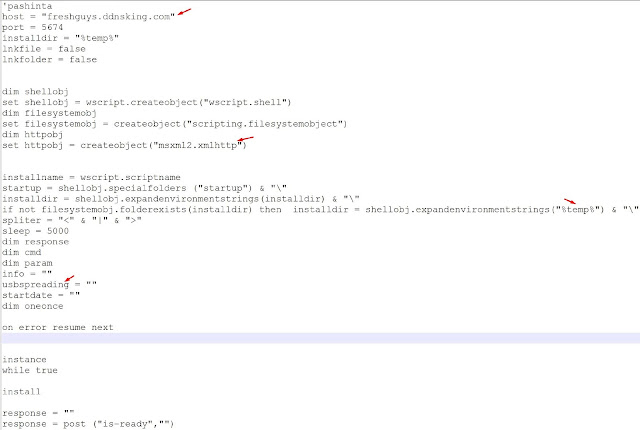 Cyber Security Technology : H-worm by Houdini VBS RAT Threat Analysis