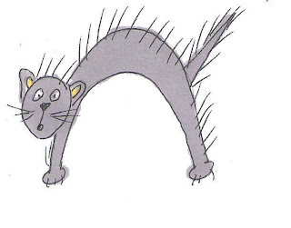 A Happy Valentine: Boo Scaredy Cat, get Gone!!!