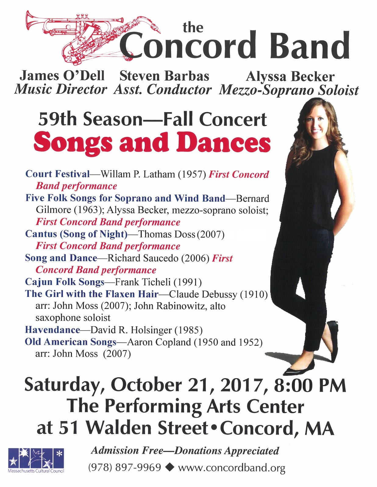 The Concord Band: Songs & Dances