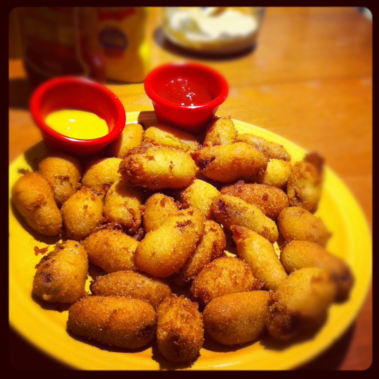 The Pin-Up Girl: Mini Corn Dogs