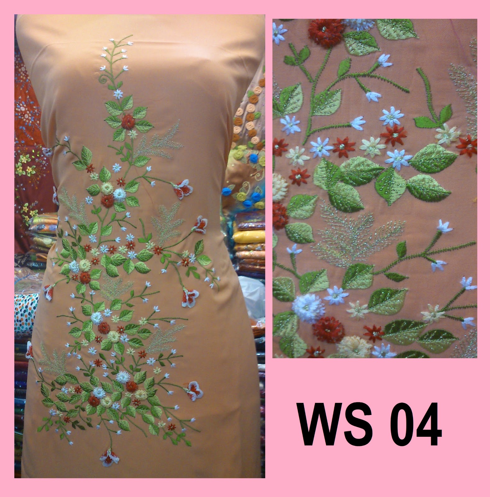 KAIN SULAM BANDUNG: SULAM SUJI