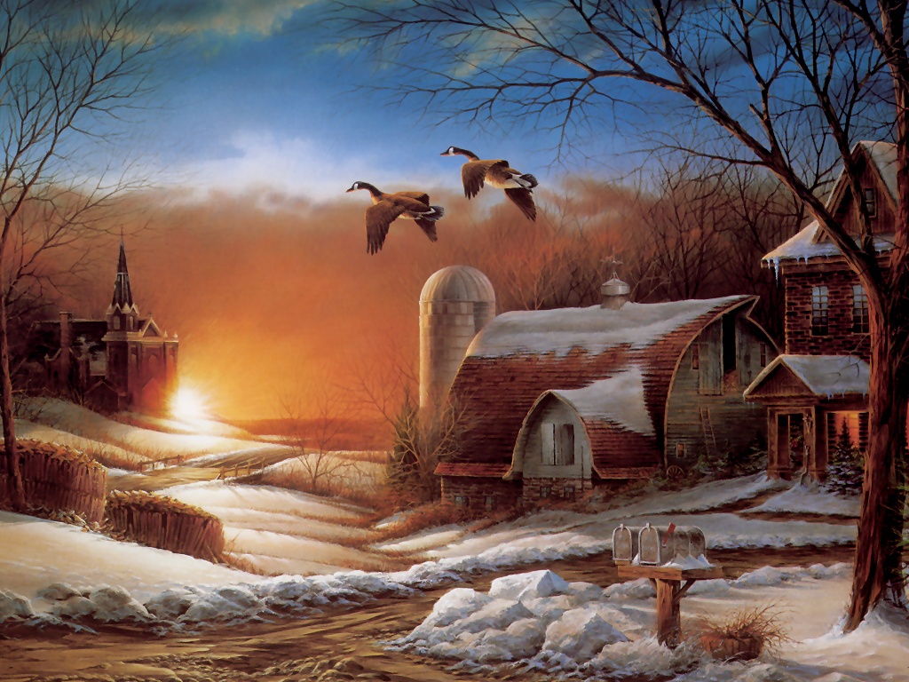 Terry Redlin Art ~ Desktop Wallpapers