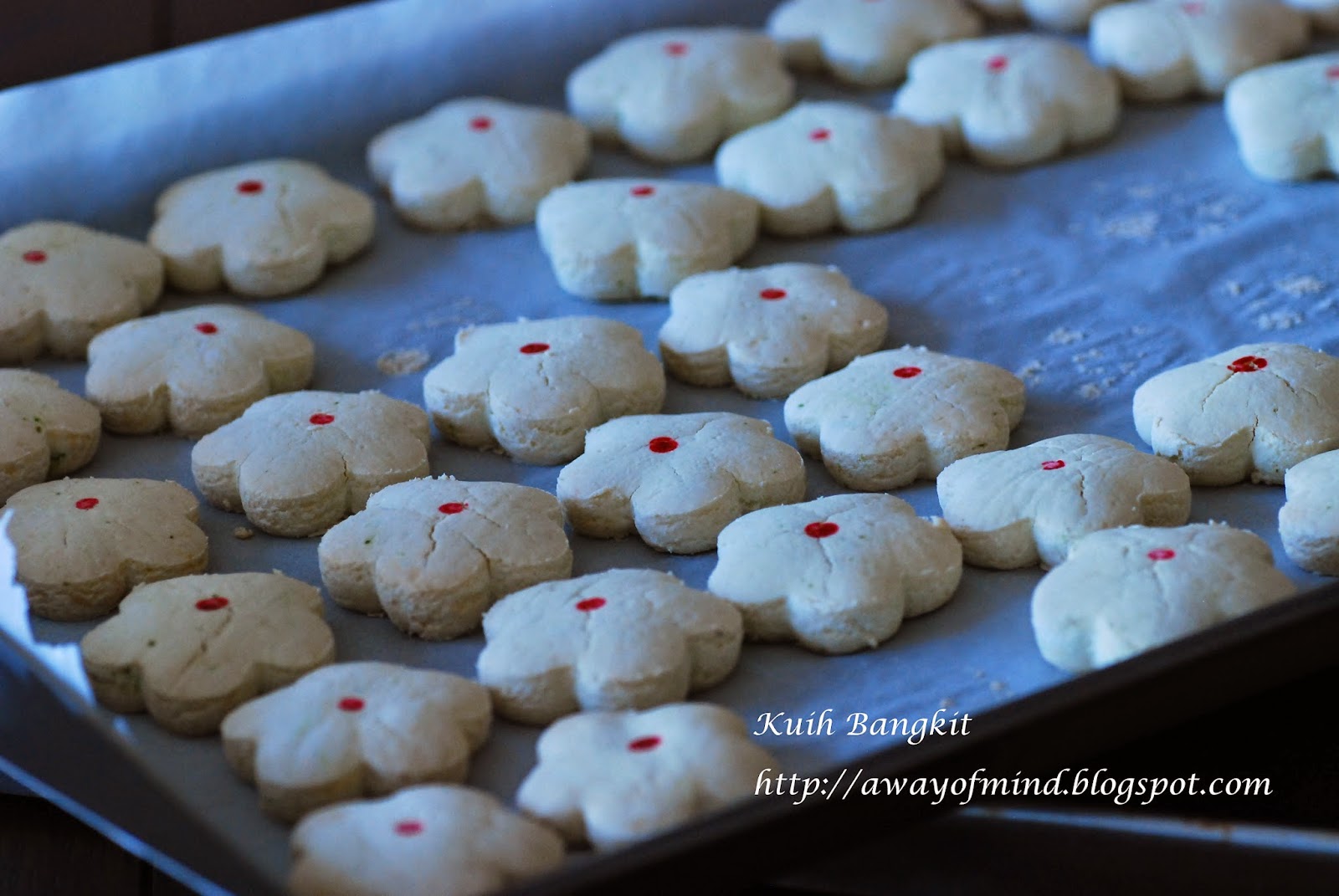 Awayofmind Bakery House: Kuih Bangkit（Tapioca Coconut Cookies 椰香番婆饼)