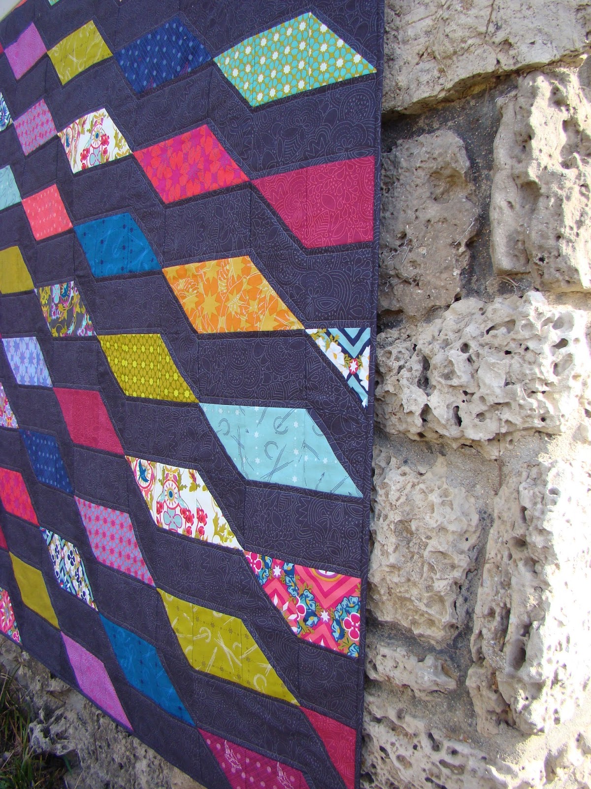 Slice of Pi Quilts: Rockslide