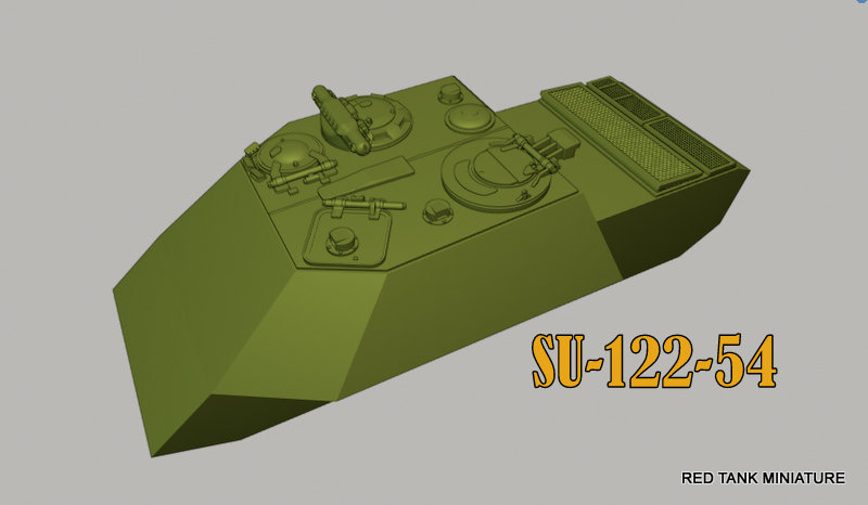 Gulumik Military Models: Soon new resin kits TOG-II and SU-122-54
