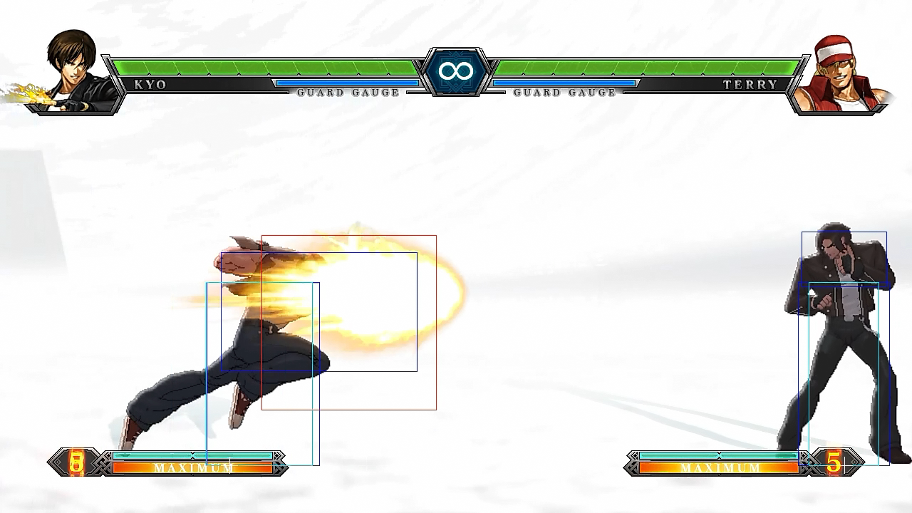 KOF XIII HITBOX: Terry
