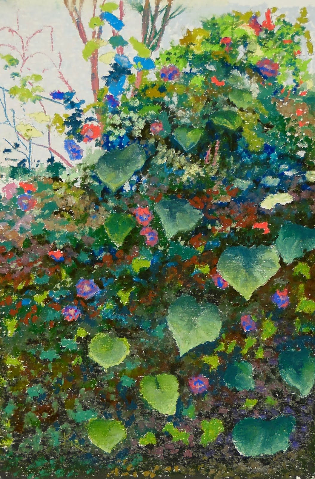 Daily Painters of Pennsylvania: Ivy Original Painting by Joe Kluck