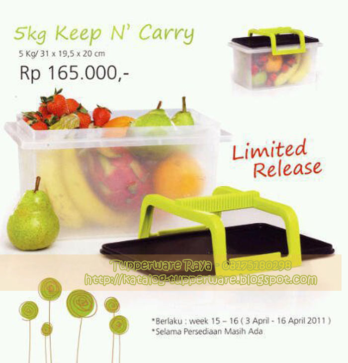 TUPPERWARE ONLINE RAYA: Katalog Tupperware Promo April 2011