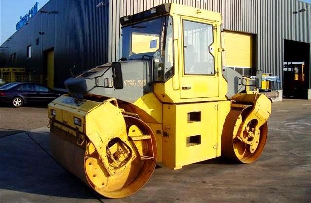 Cilindri Compactori Bomag BW 174 AD second hand dublu tandem An 2000 31 ...