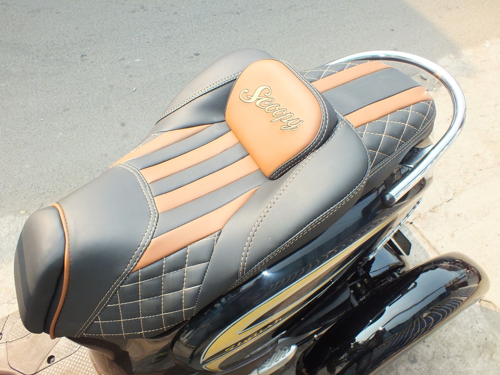 94 Modifikasi Jok Motor Scoopy Terlengkap - Modifikasi Motor