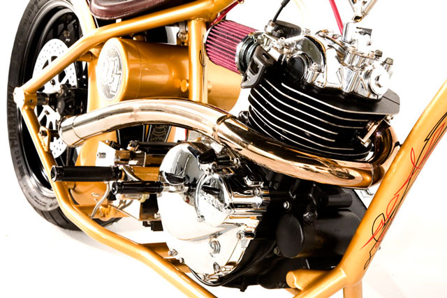 biker excalibur II: The Gold Knocker by rough crafts