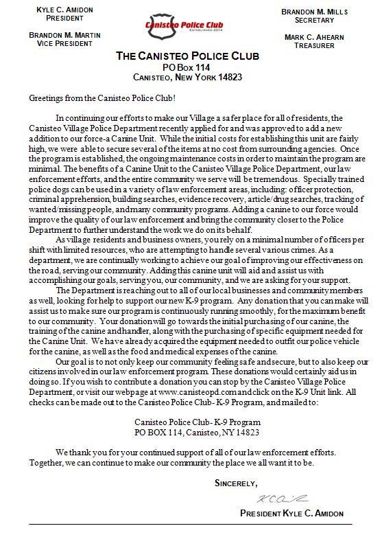 Canisteo Ny Police Department at Joanne Tindall blog