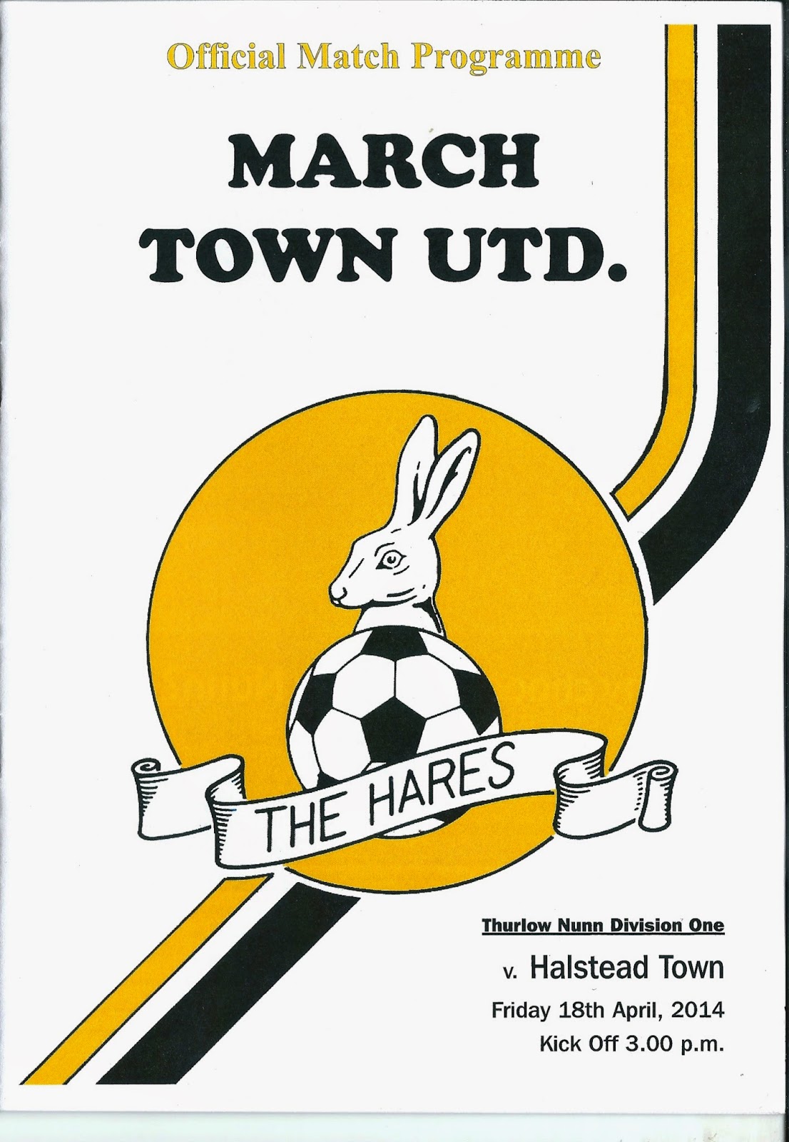 Football Grounds visited by Richard Bysouth: March Town United FC