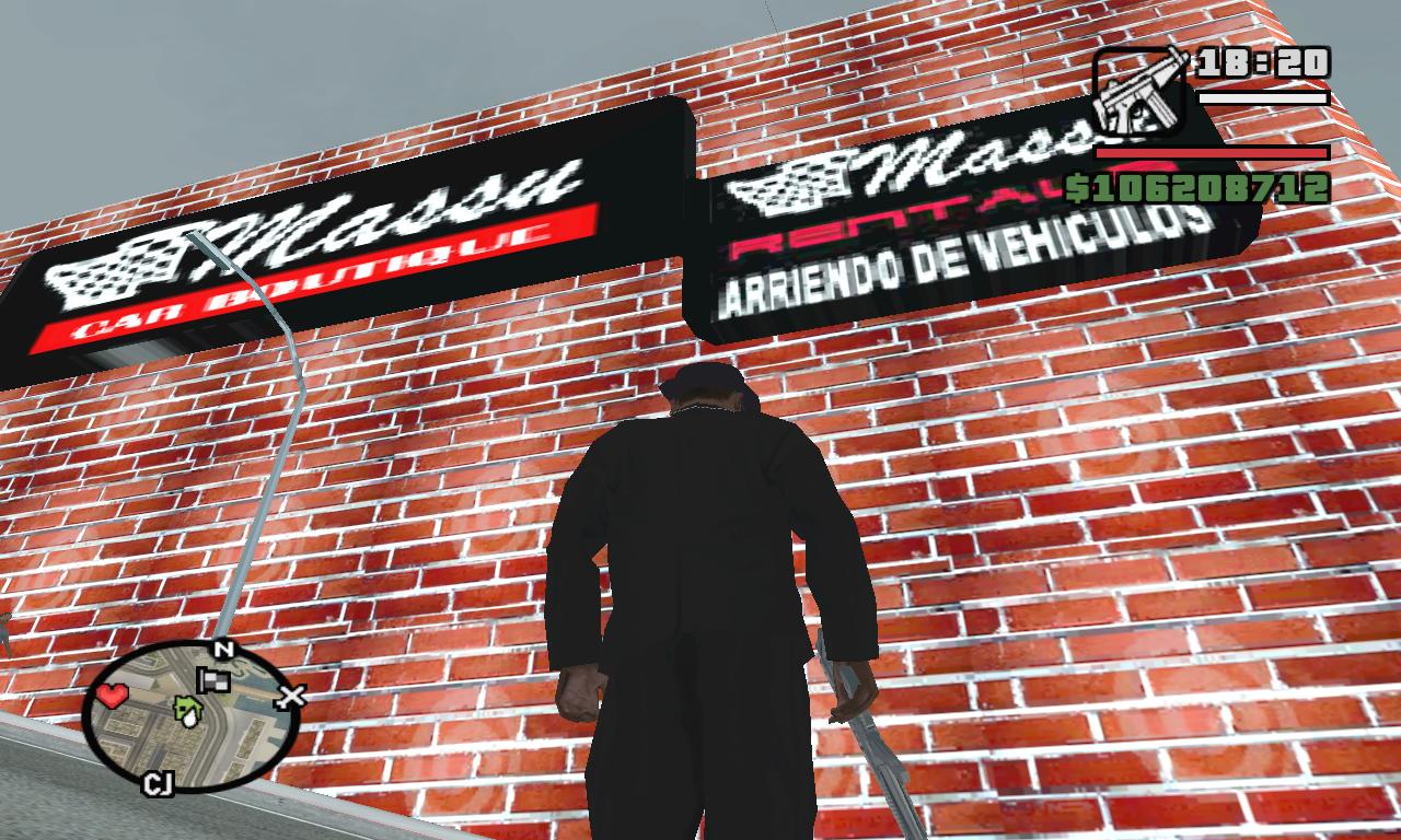 GTA San Andreas Mods Chilenos: Massu Car Boutique