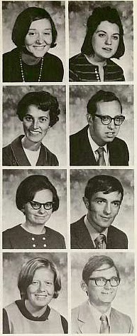 My OCHS: 1970-1971 Teachers Continued