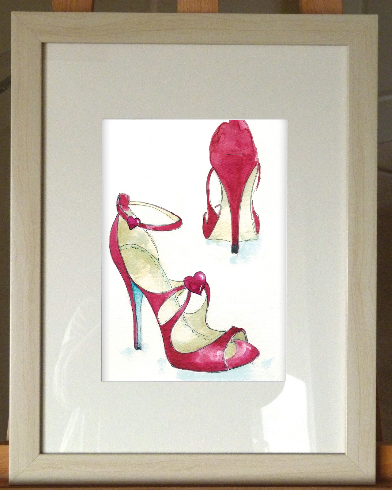 Shoe portraits - I want to be a painter when I grow up!