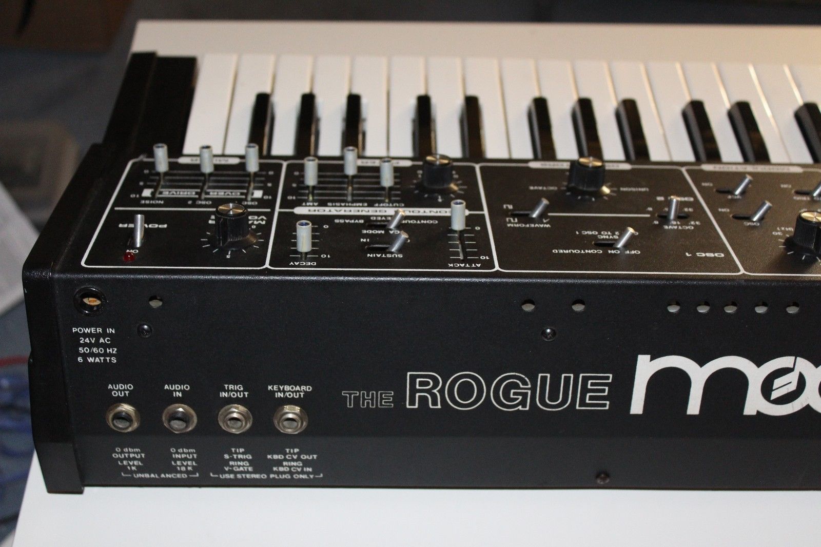 MATRIXSYNTH: Vintage Moog The Rogue 342A Analog Synth SN 4394