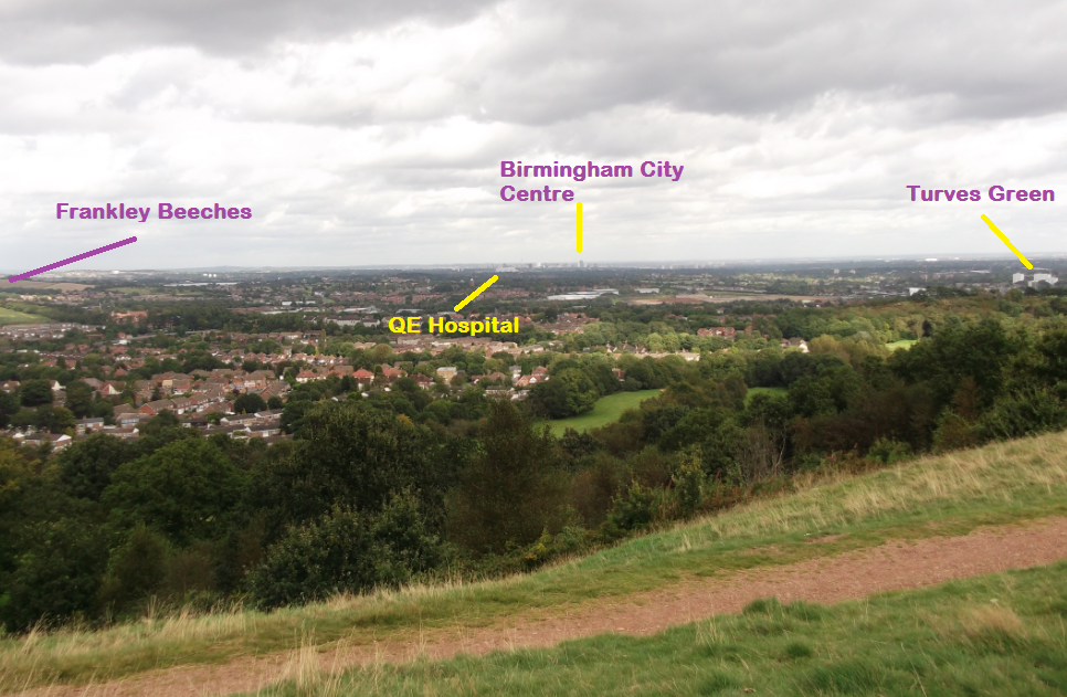 A Brummie's Guide to Birmingham: Lickey Hills Toposcope