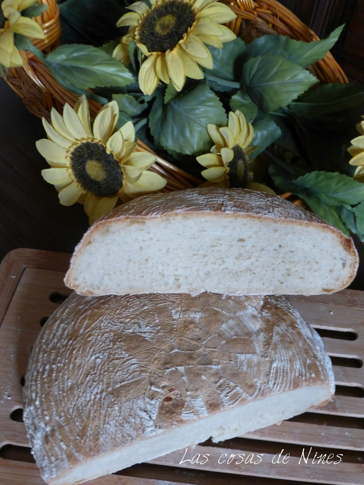 Las cosas de Nines: PAN DE PAYÉS ( PÁ DE PAGÉS, RUSTIC BREAD)