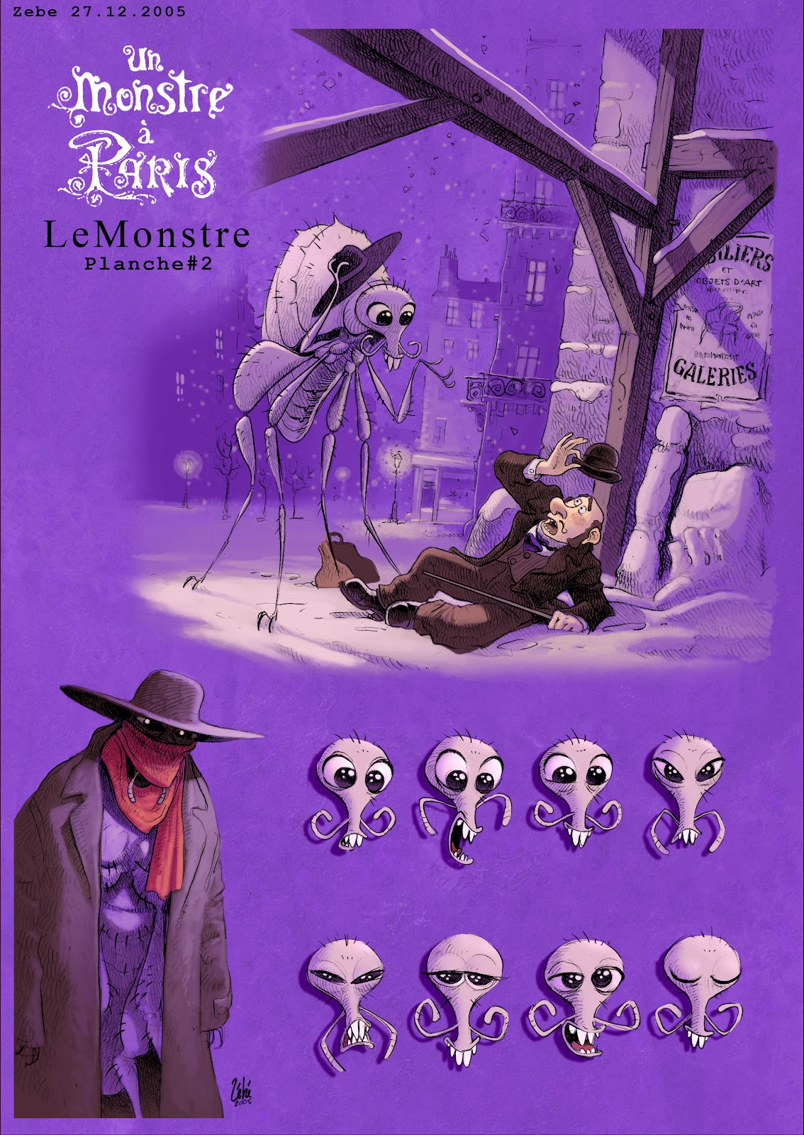 ZEBE: UN MONSTRE A PARIS (suite)