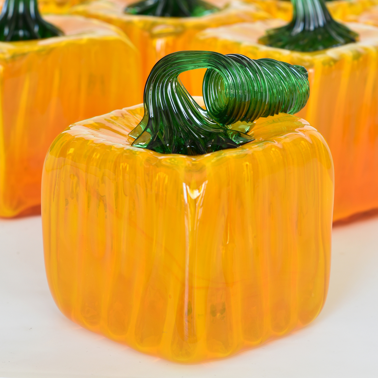 Heart of Glass - Blenko Glass: BLENKO PUMPKINS - I know Halloween as ...
