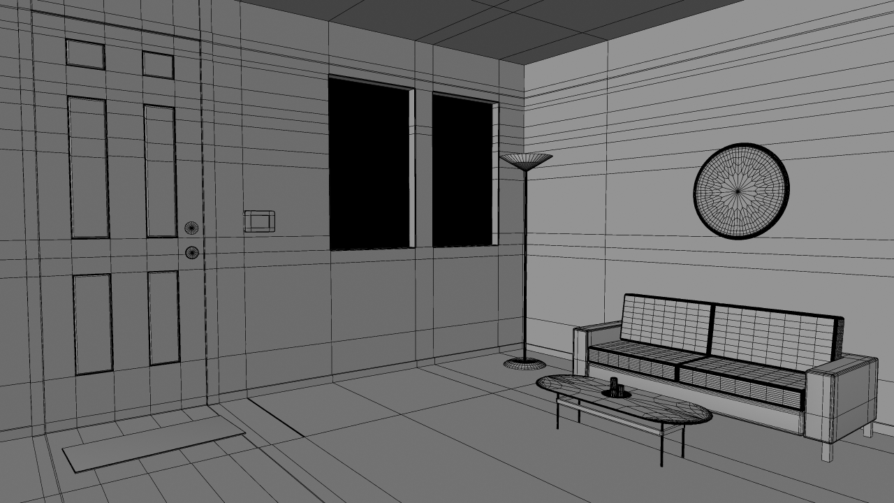 Rebekah Weatherly - PUB: Room Wireframe Model - Midterm