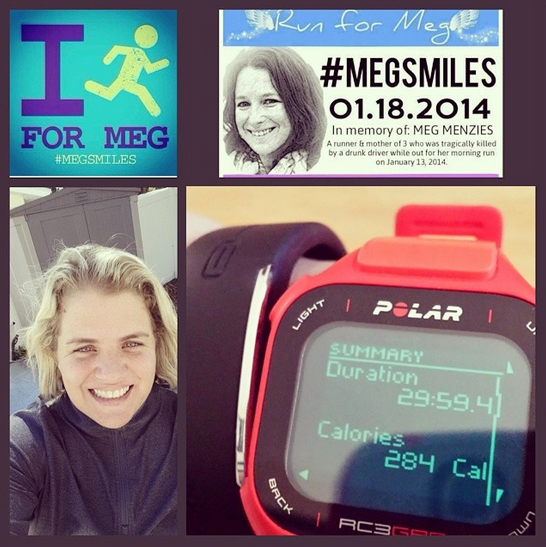 Mindy's fitness Journey: I Ran For Meg! #megsmiles