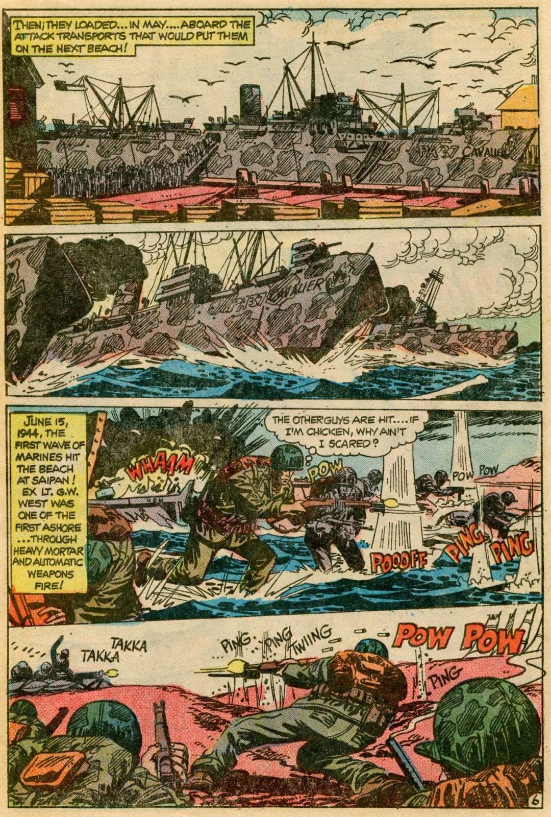 Lee's Comic Rack: Bill Molno's 1970s war art for Charlton