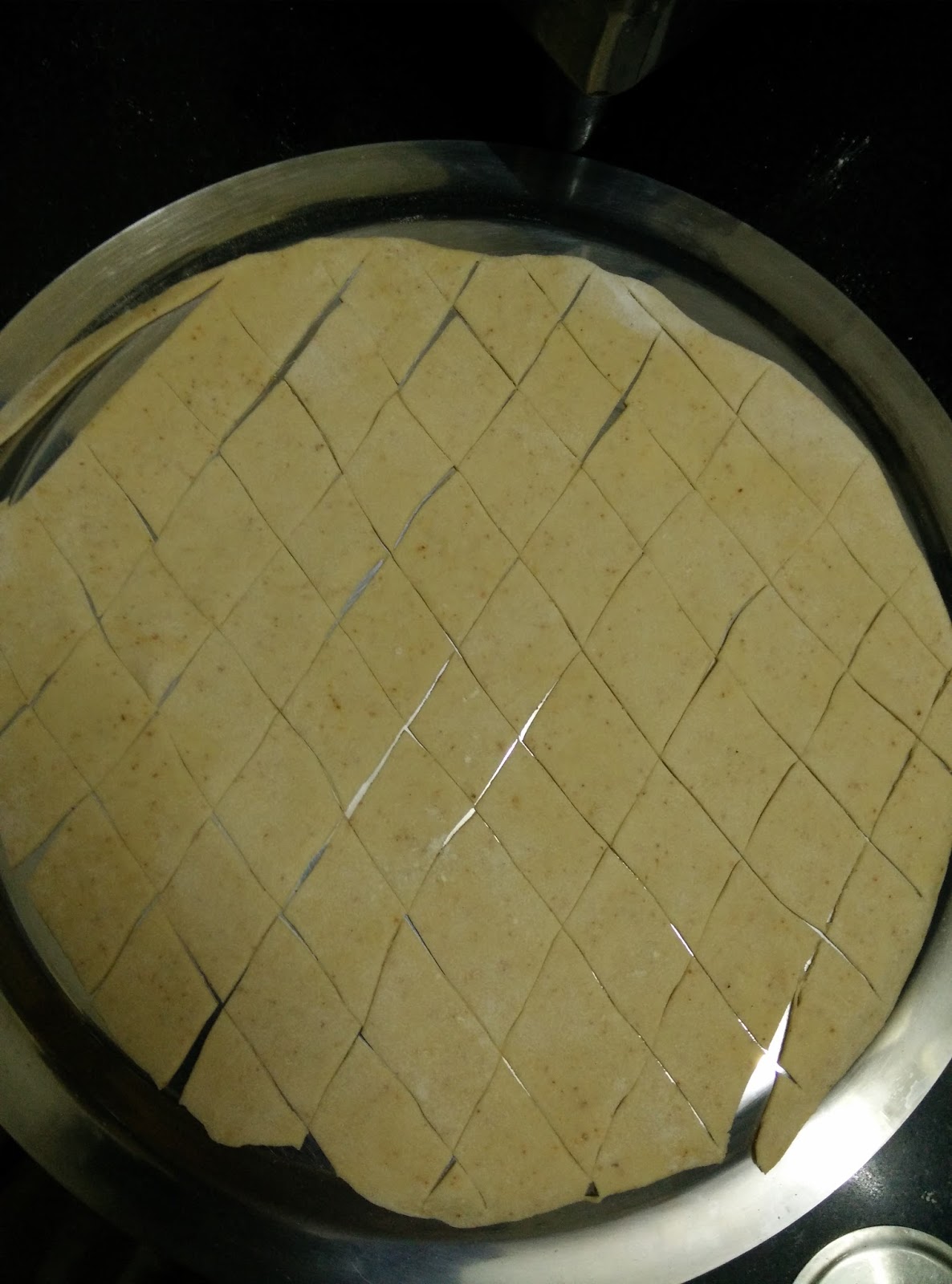 Welcome to Prameela's Kitchen: Simple Salted Tukudi (Diamond Cuts)