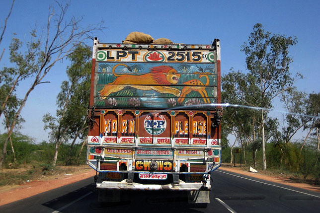 Artist of the day: Artists of the day, March 17-18: Indian truck art