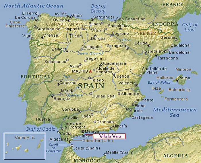 España Mapa Político Ciudad | Mapa Espana Político Región Provincia Ciudad