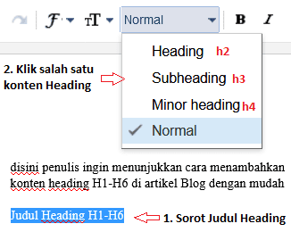 Cara Mendesain Konten Heading H1-H6 Artikel Blog | Jasa Cara Membuat ...