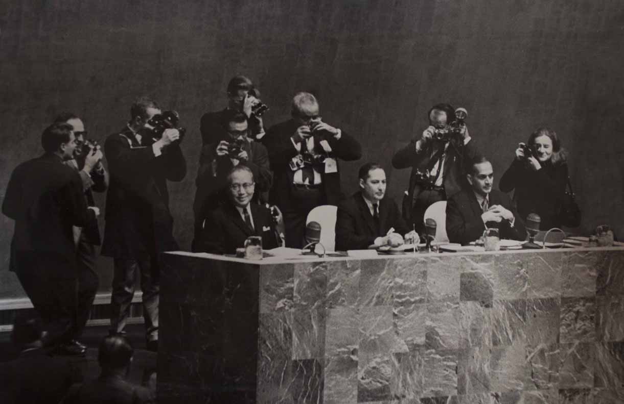 elrectanguloenlamano: U Thant, Secretary-General of the United Nations ...