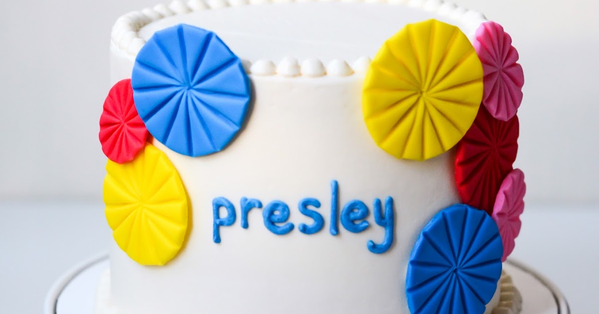 i heart baking!: fondant fan birthday cake