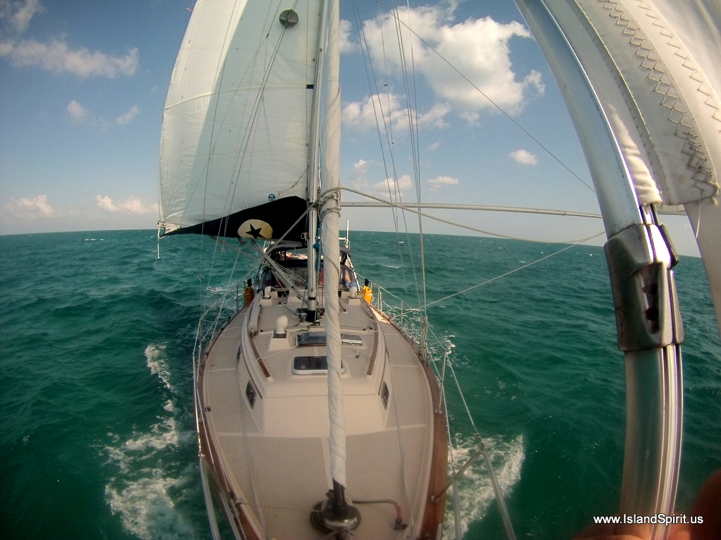 Sailing Green Turtle To Fort Pierce FL - svIslandSpirit.com