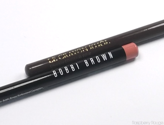 Raspberry Rouge Liner Love Bobbi Brown Lip Liner Ballet Pink And Lancome Khol Black Coffee