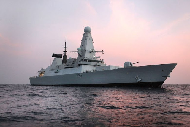 Military and Commercial Technology: Royal Navy's new destroyer in ...