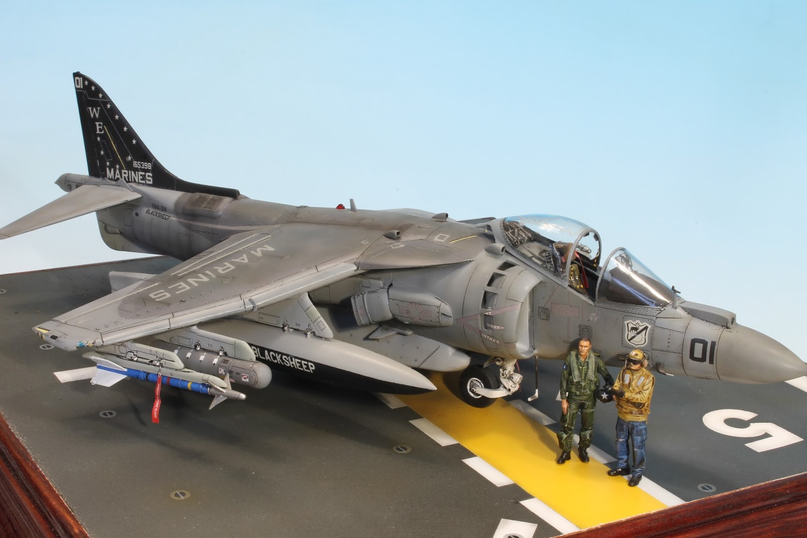 Istvan Michalko's scale models: McDonnell Douglas AV-8B Harrier II Plus ...
