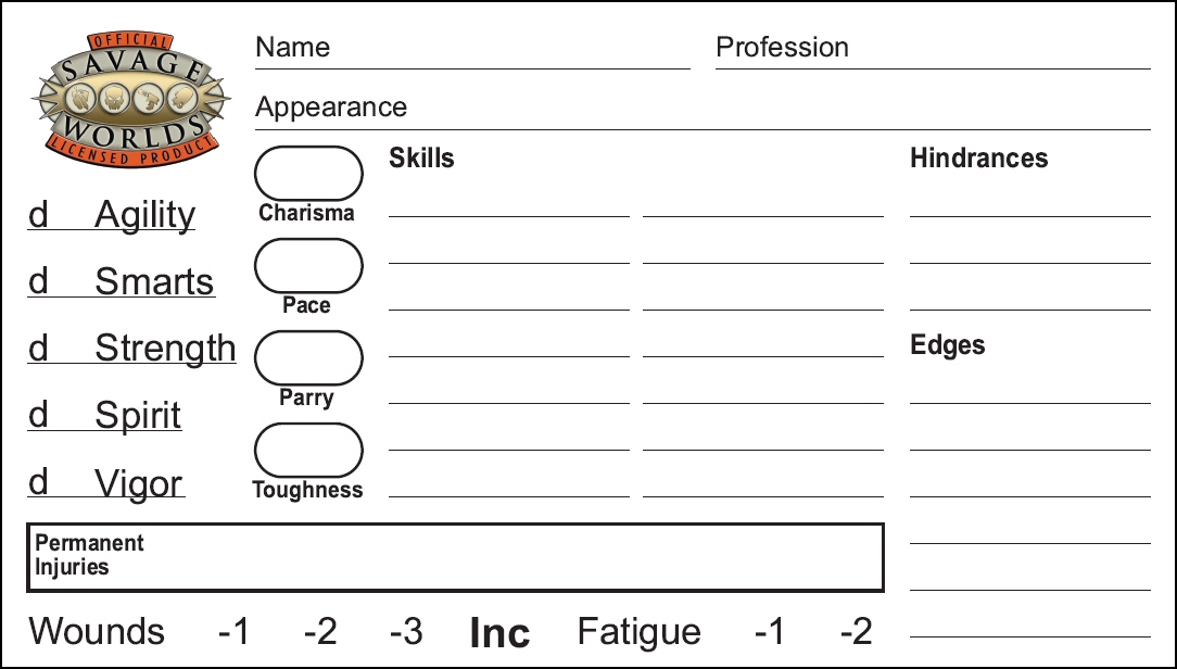 Rifts Character Creator Program