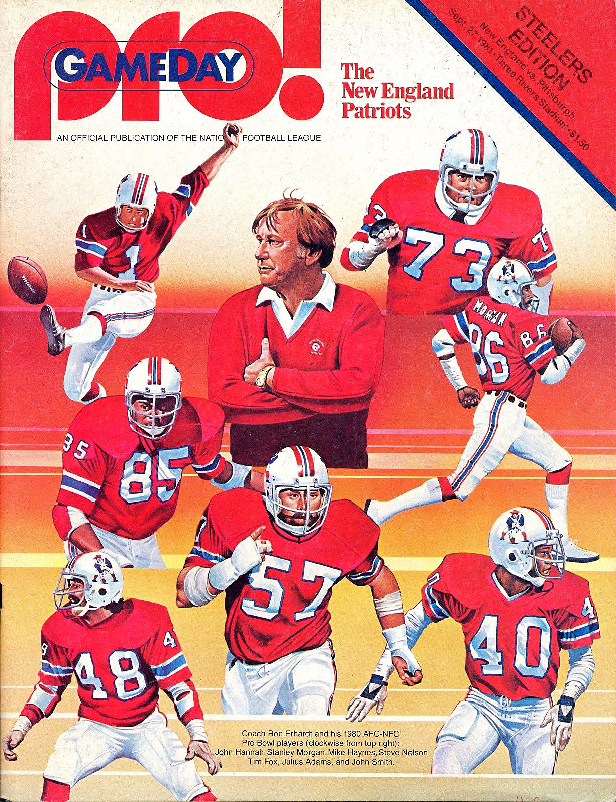 Pro Football Journal Presents: NFL Art: 1981 NFL Game Program Art