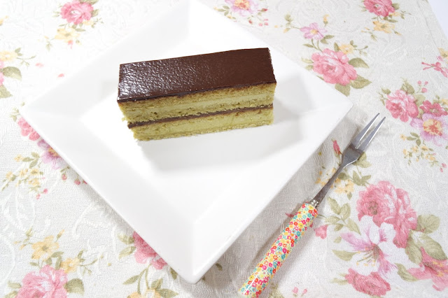 Opera Green Tea Cake