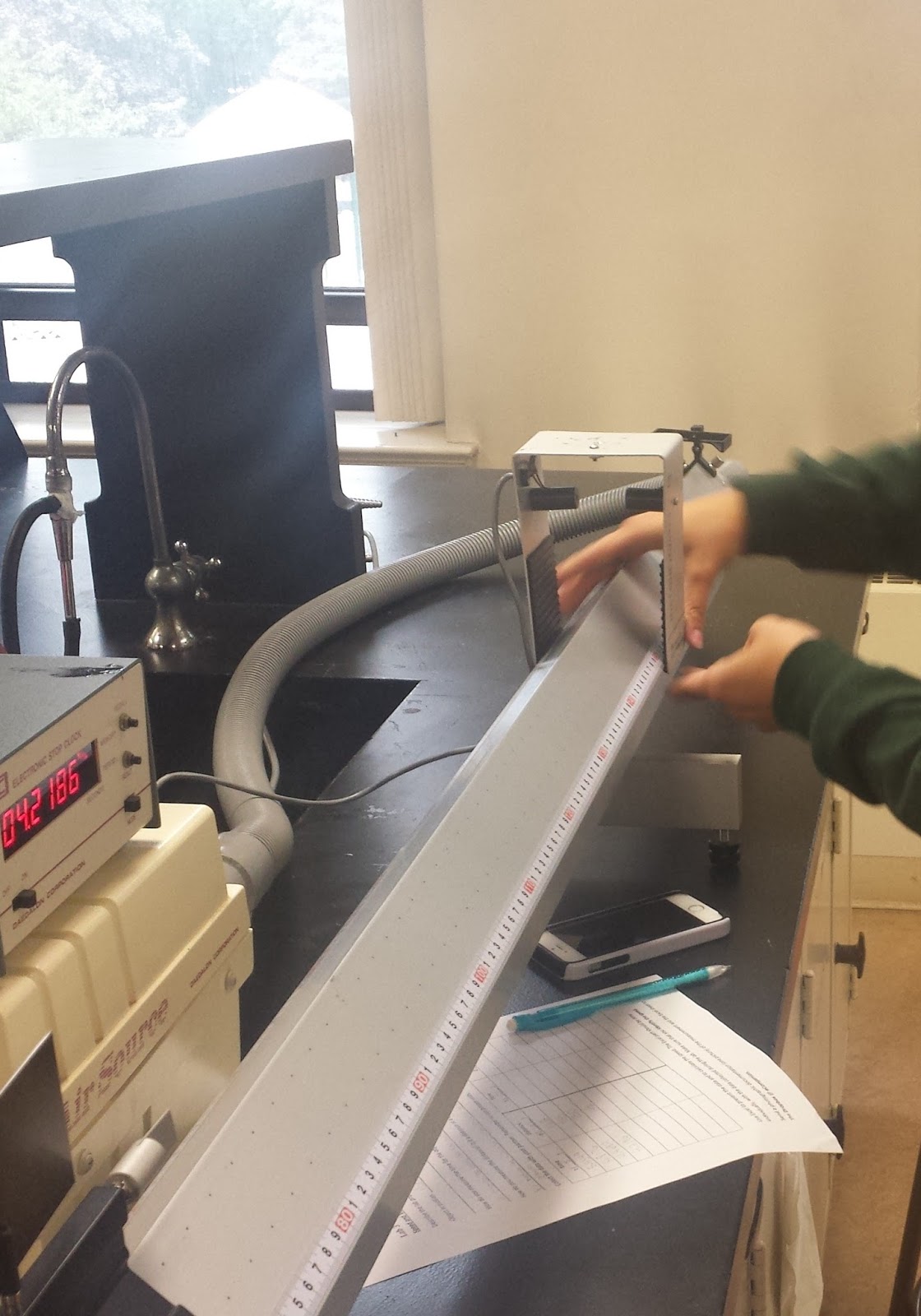 Physics Lab - a Good Place to Do Physics: Measuring the speed of a ...