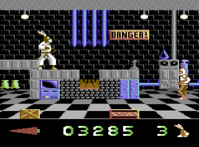 VGJUNK: NINJA RABBITS (COMMODORE 64)