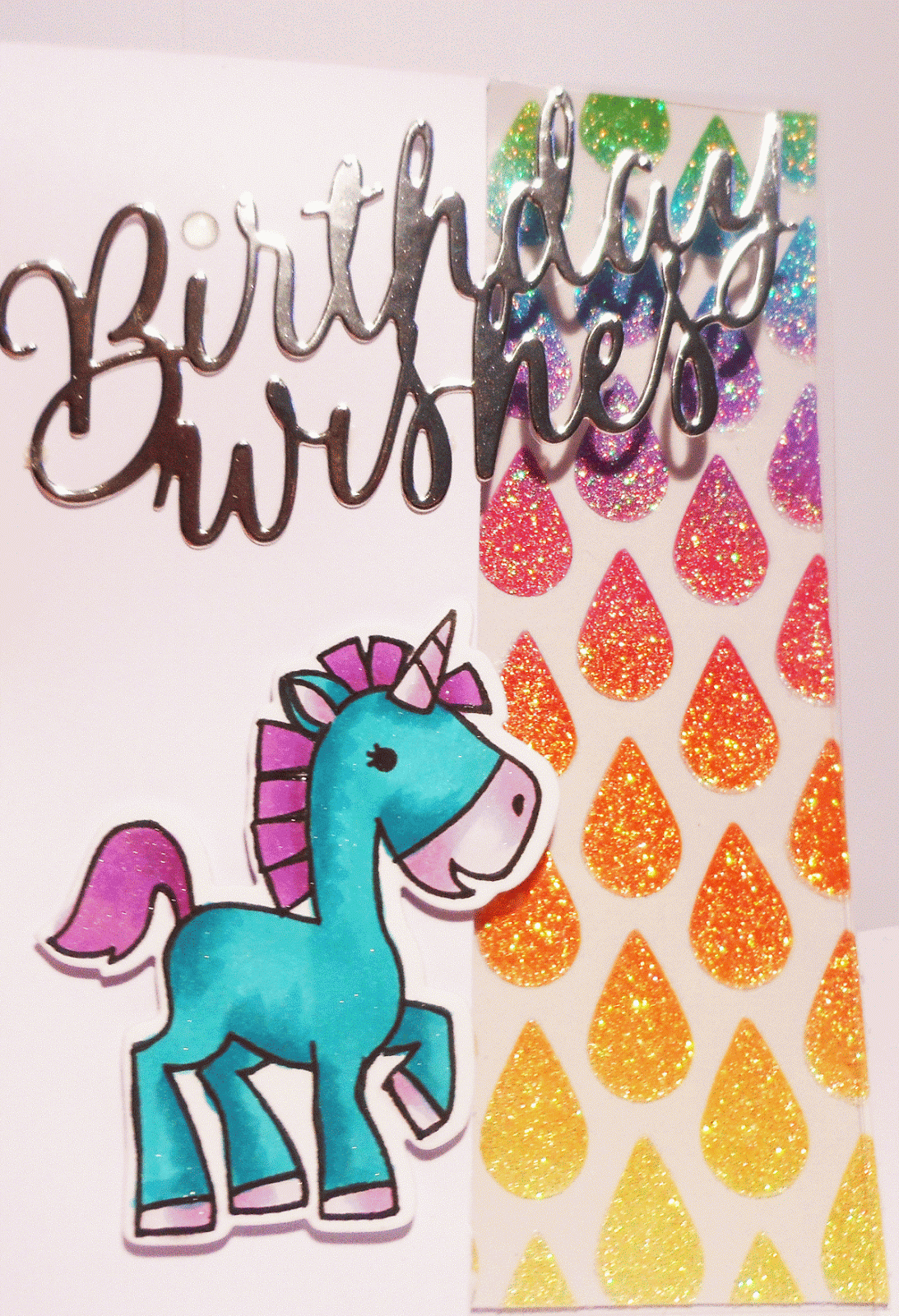 Colour and Sparkle: Birthday Wishes and Eskimo Kisses