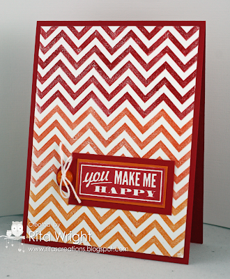 Rita's Creations: Stampin' Up! Positively Chevron