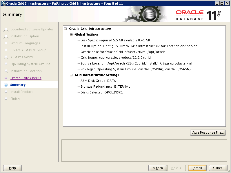 Senthil Kumar S Blog Creating Standalone Asm Instance In Oracle 11gr2