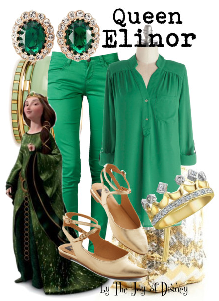 The Joy of Disney: {Brave}: Casual Queen Elinor Outfit