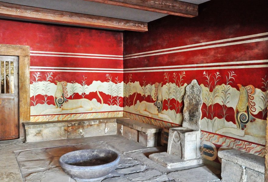 El Poder del Arte: El palacio de Knossos o Cnosos