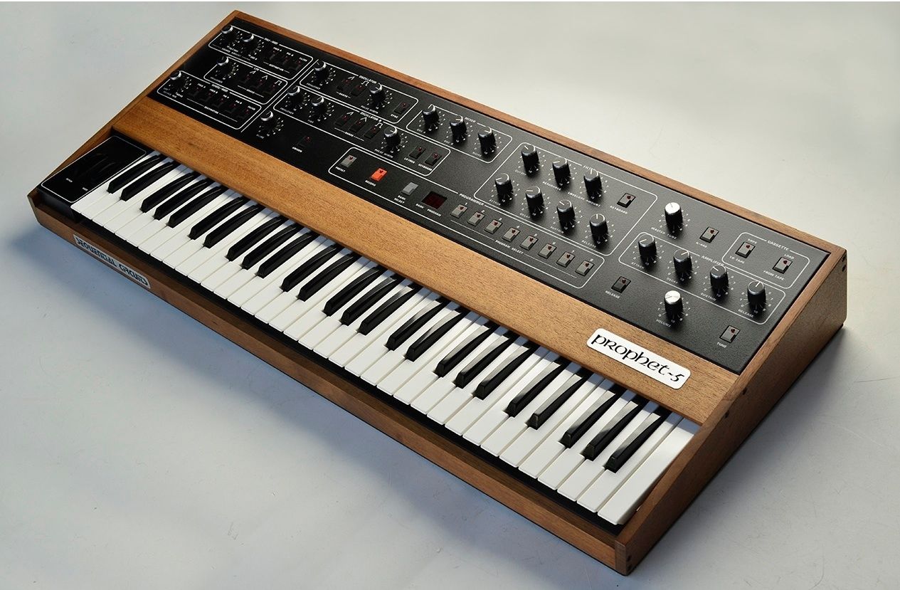 MATRIXSYNTH: Sequential Circuits PROPHET-5 Rev 3 w/MIDI SN 6242