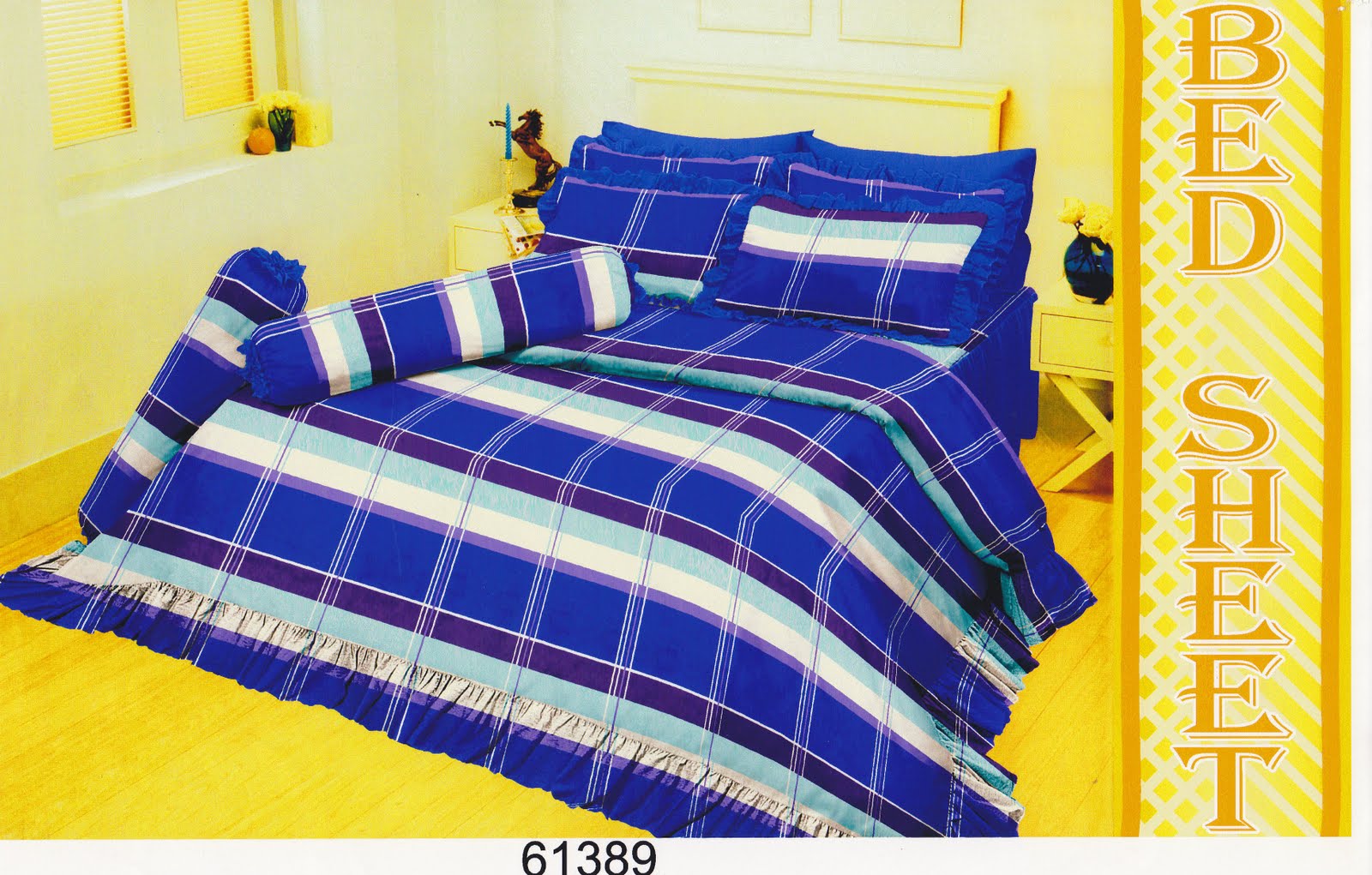 MIA Collections: Cadar corak abstrak & bunga